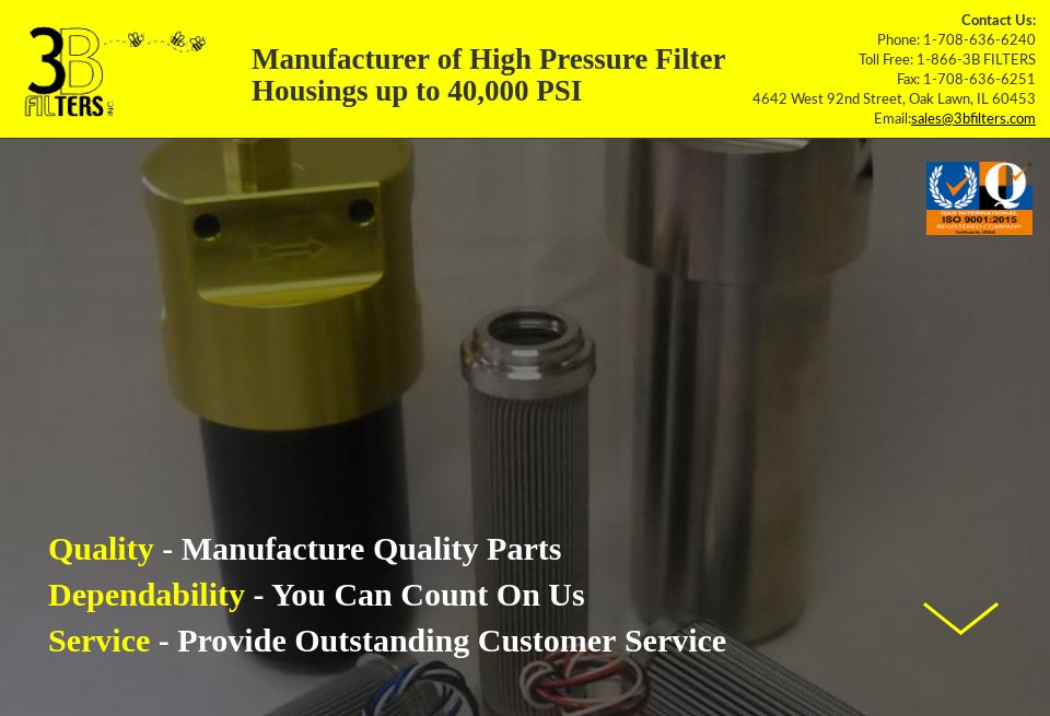 3B Filters - Offshore Technology Focus | Issue 78 | August 2020