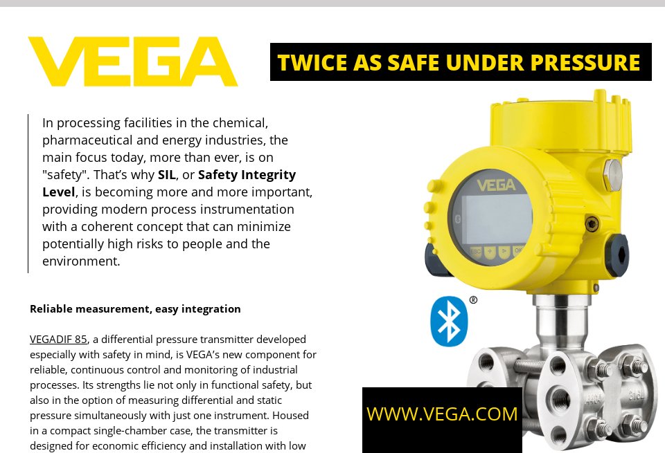 VEGA Australia - Offshore Technology Focus | Issue 78 | August 2020