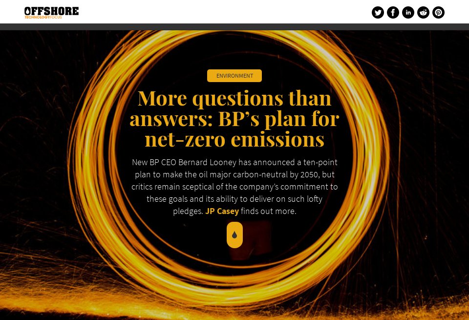 More questions than answers: BP’s plan for net-zero emissions ...