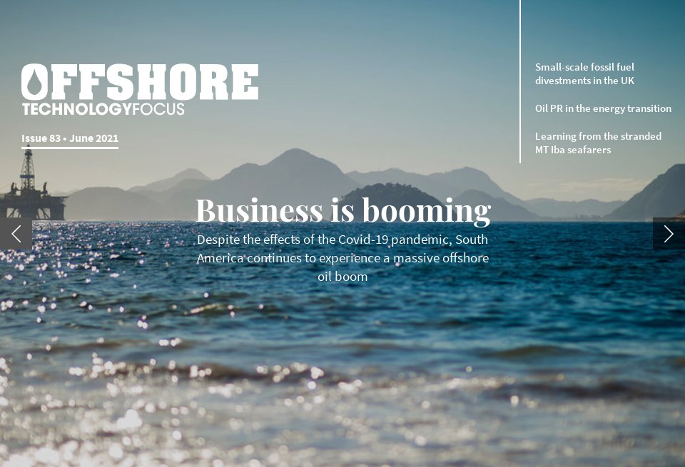 Home | Business is booming - Offshore Technology Focus | Issue 83 ...