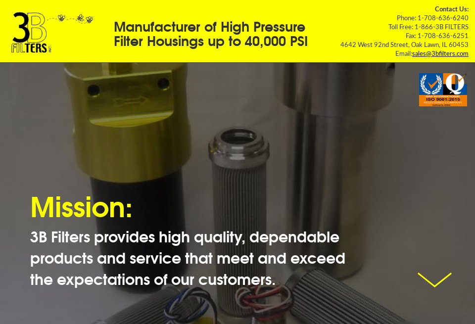 3B Filters - Offshore Technology Focus | Issue 73 | October 2019