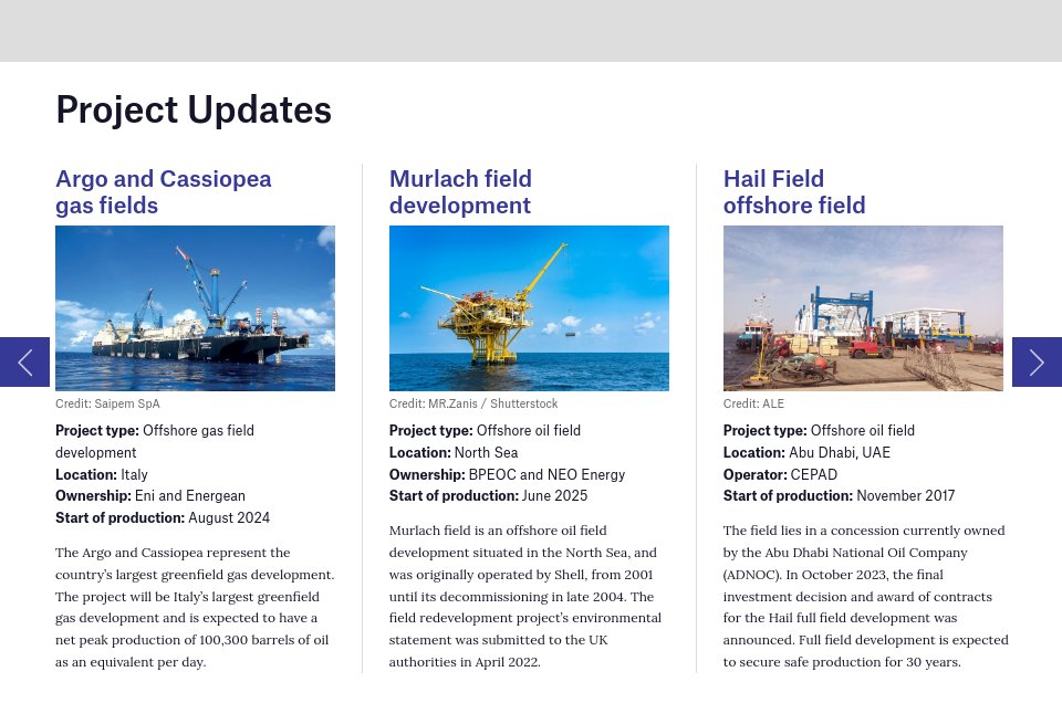 Project Updates - Offshore Technology Focus | Issue 97 | September 2024